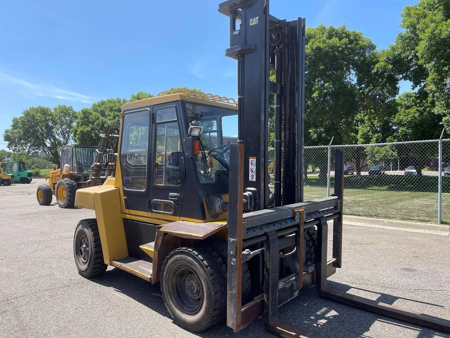 2013 Diesel Cat DP70 Pneumatic Tire 4 Wheel Sit Down