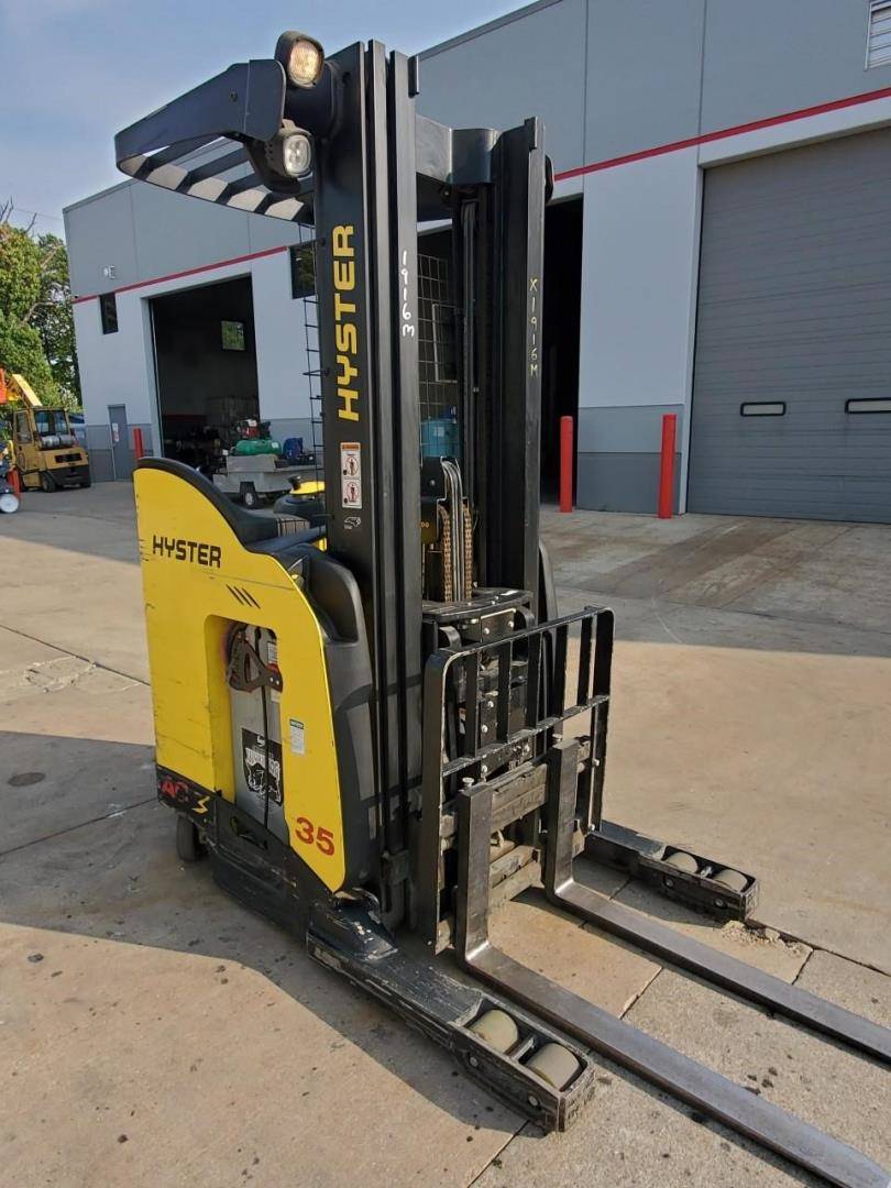 2014 Electric Hyster N35ZRS2 Electric Narrow Aisle Single Reach