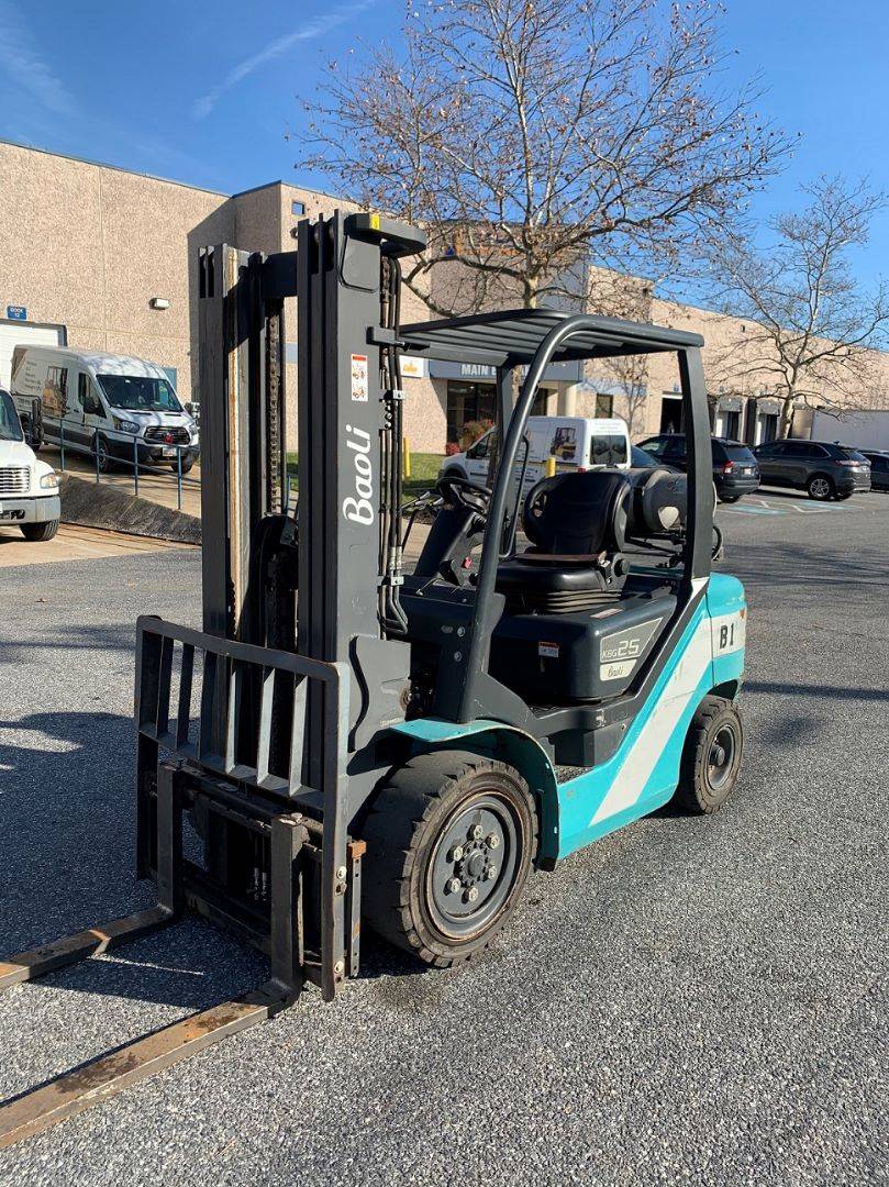 2017 LP Gas Baoli KBG25 Pneumatic Tire 4 Wheel Sit Down