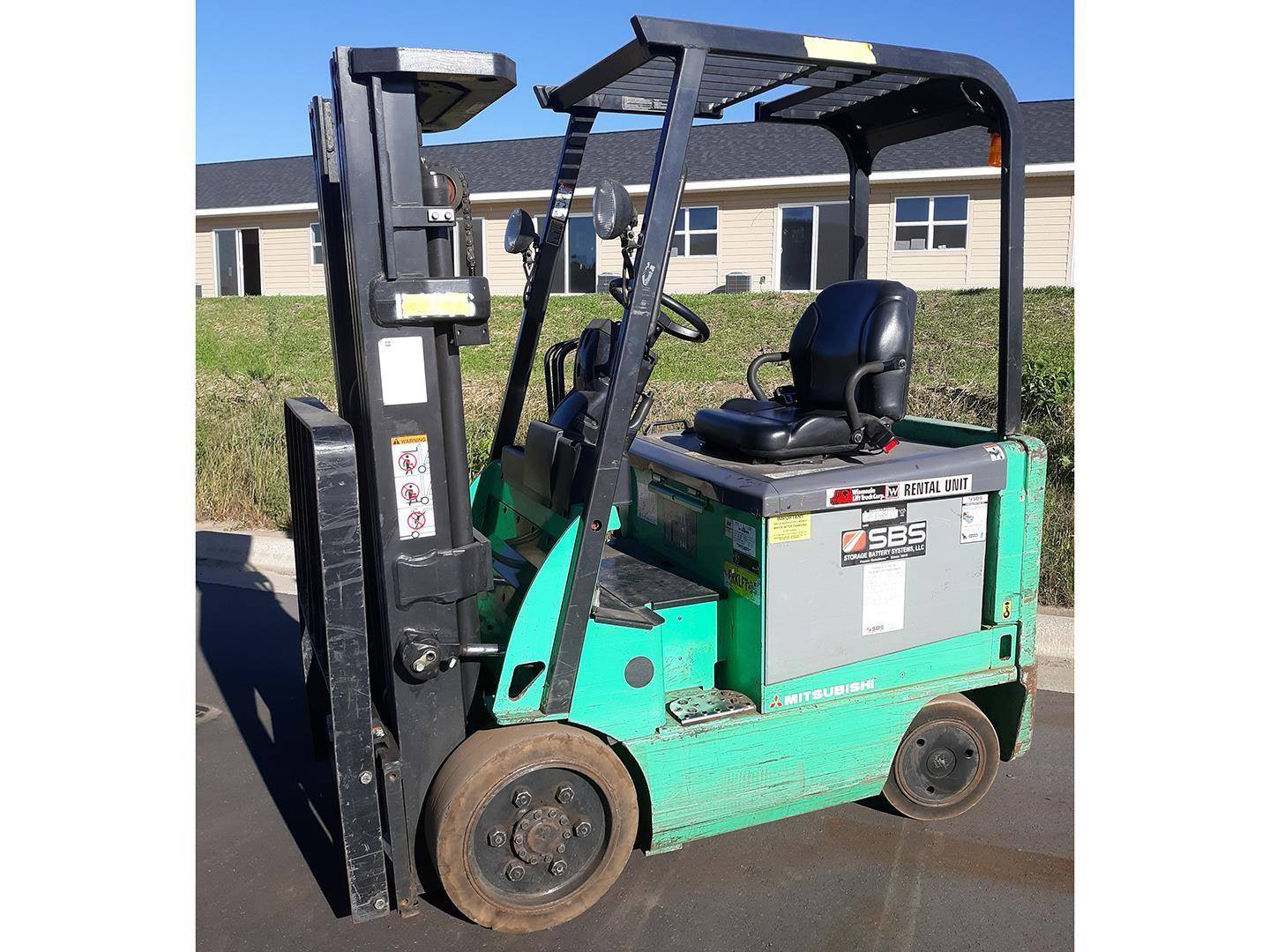 2010 Electric Mitsubishi FBC25N Electric 4 Wheel Sit Down