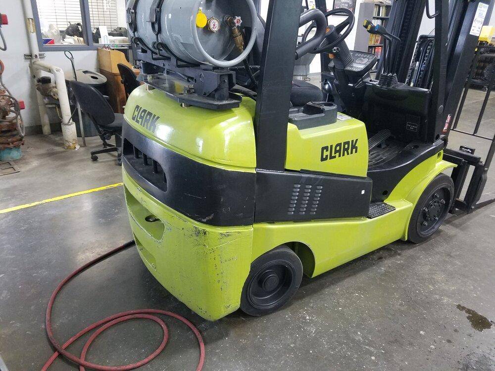 2015 Clark C25C Cushion Tire 4 Wheel Sit Down (Indoor Warehouse)