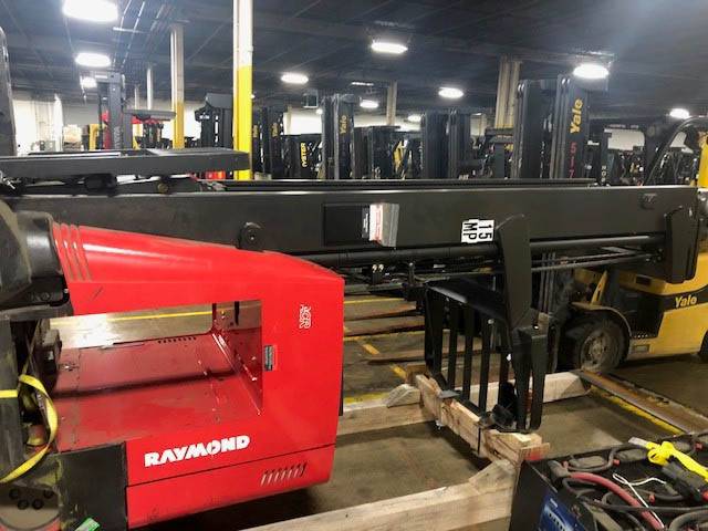 2015 Electric Raymond 750-R35TT Electric Narrow Aisle Single Reach