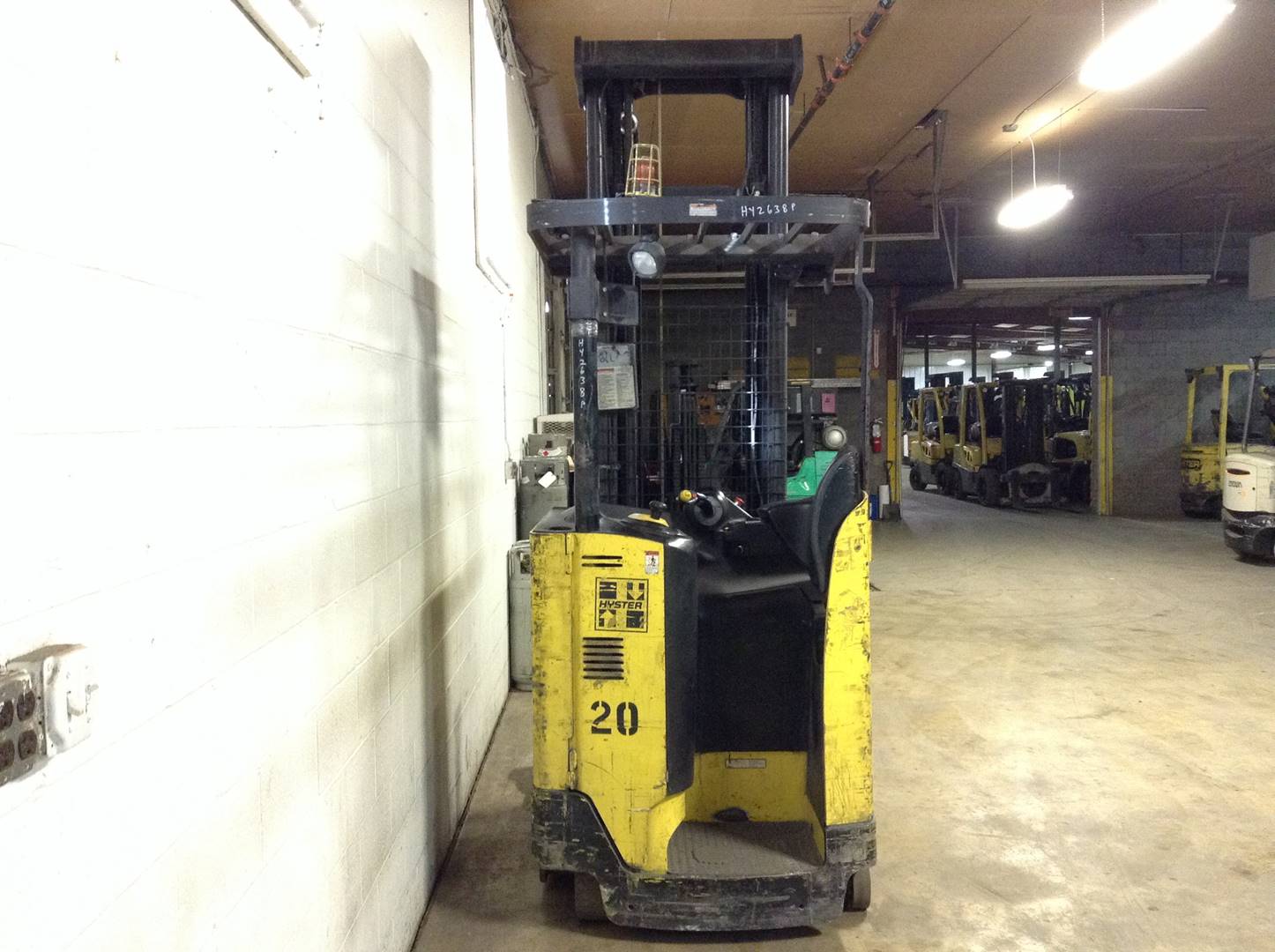 2016 Electric Hyster N45ZR2-18.5 Cushion Tire 4 Wheel Sit Down (Indoor ...