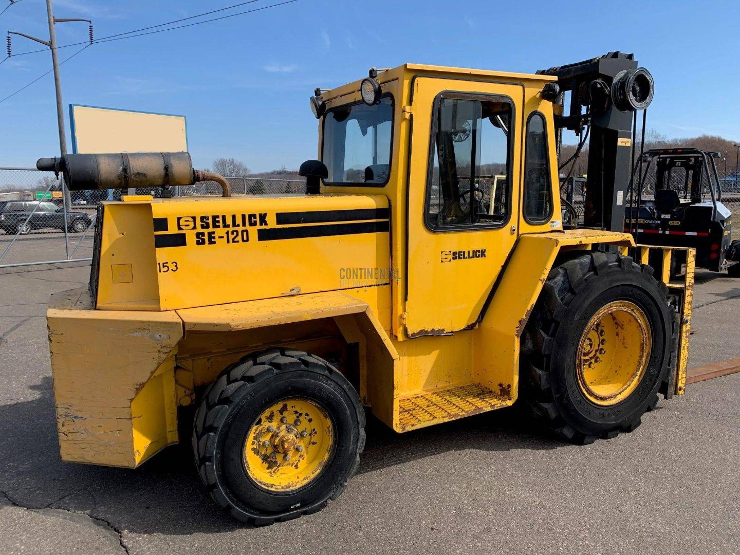 1995 Diesel Sellick SE120 Rough Terrain (Vertical Mast)