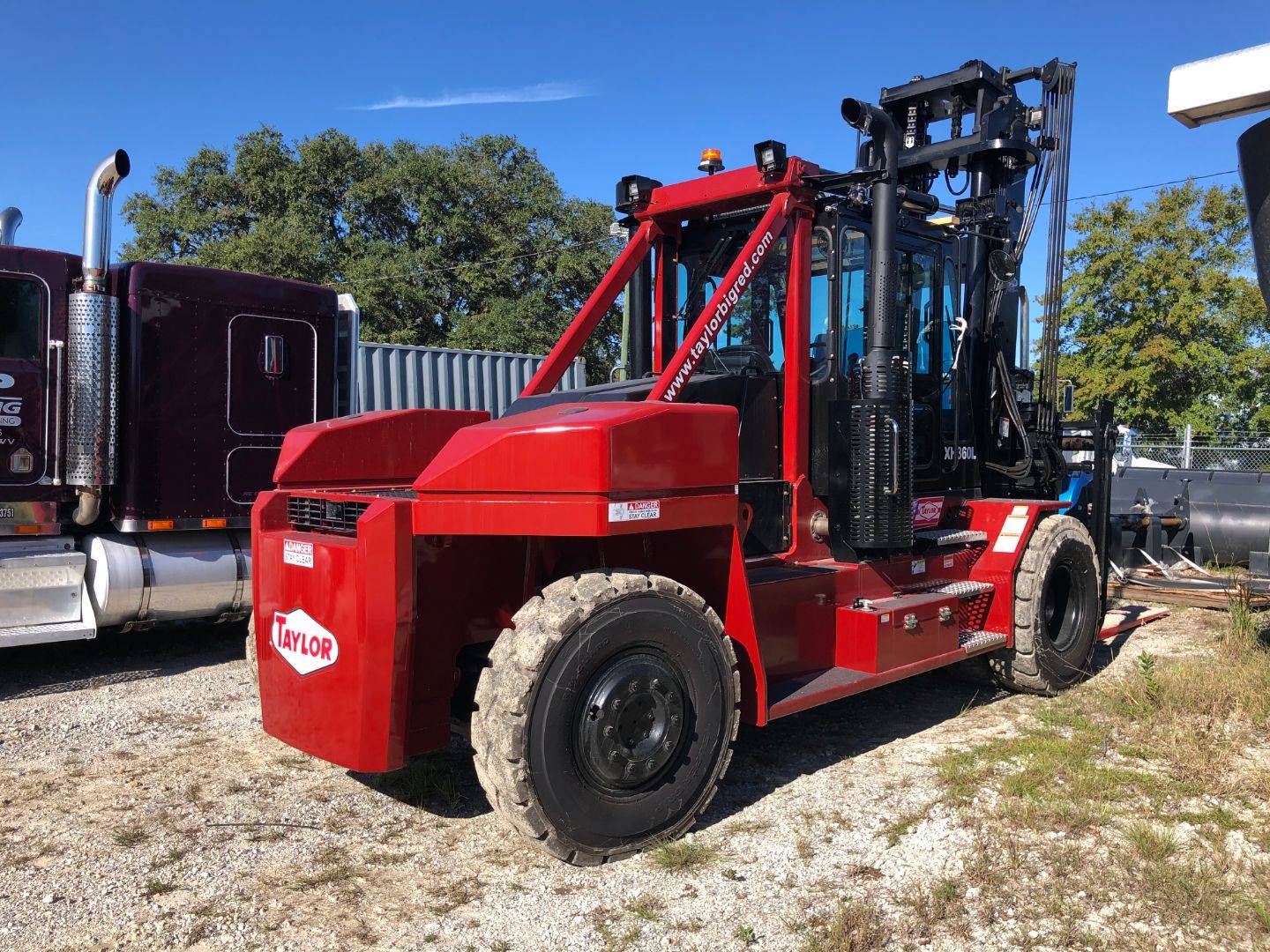 2020 Diesel Taylor XH360L Pneumatic Tire 4 Wheel Sit Down