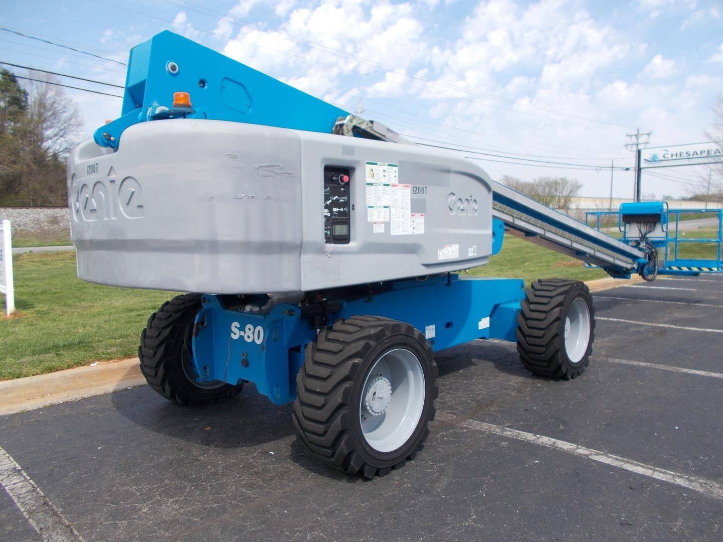 2014 Diesel Genie S80X Telescopic Boom