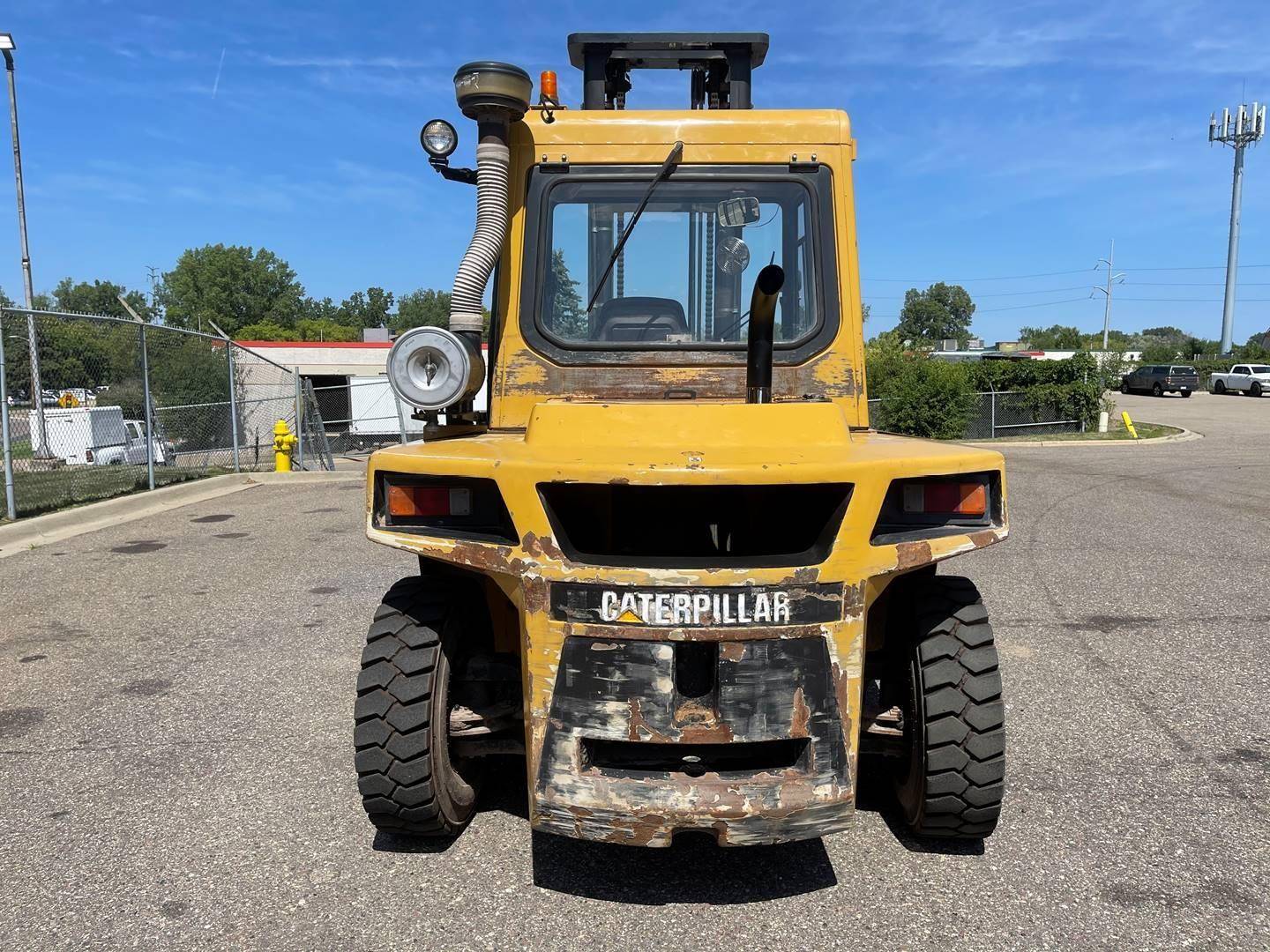 2013 Diesel Cat DP70 Pneumatic Tire 4 Wheel Sit Down