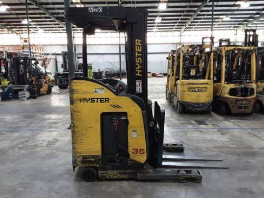 2014 Electric Hyster N35ZR2-14.5 Electric Narrow Aisle Single Reach