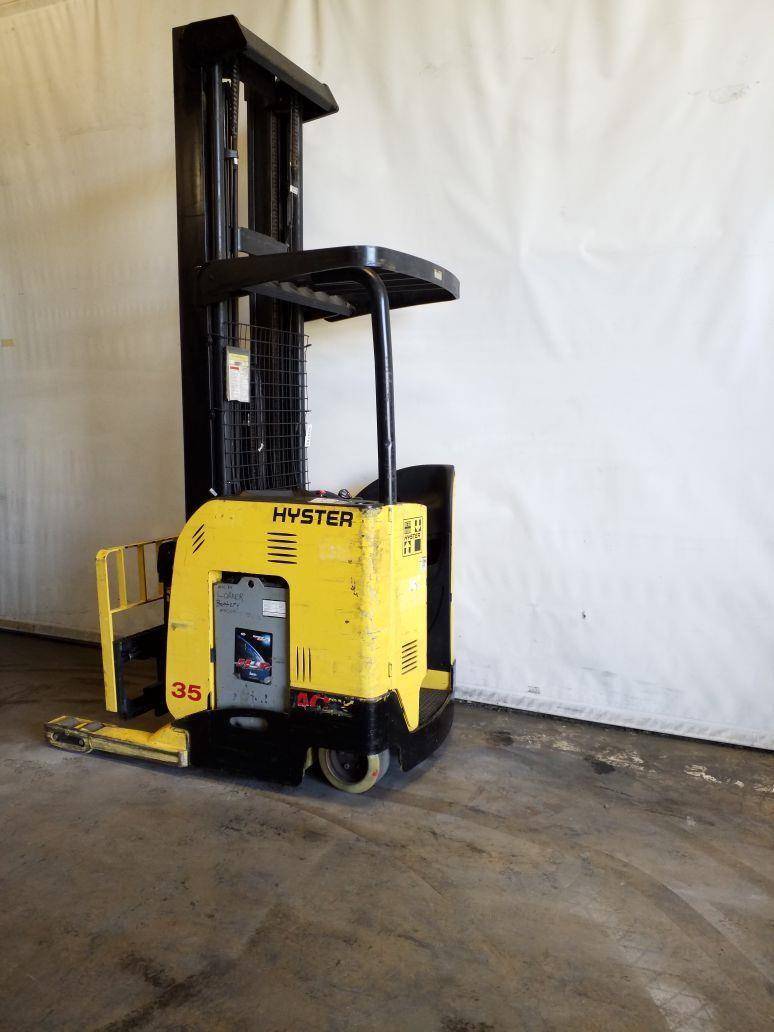 2007 Electric Hyster N35ZR Electric Narrow Aisle Single Reach