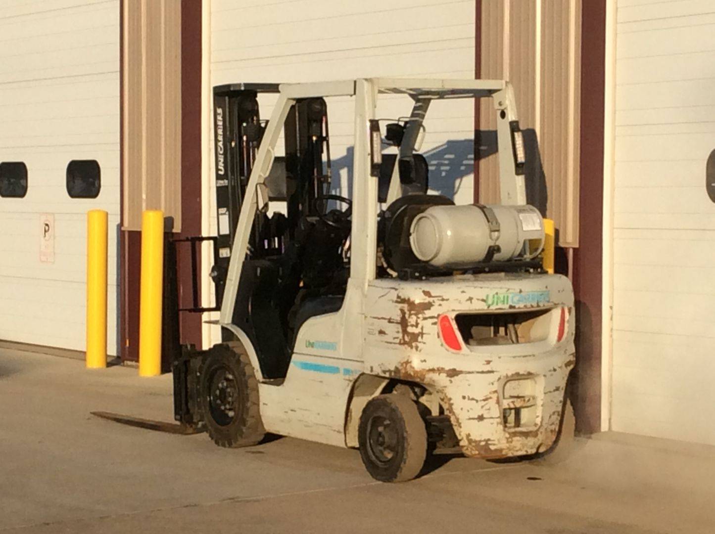 2015 LP Gas Unicarriers PF50LP Pneumatic Tire 4 Wheel Sit Down