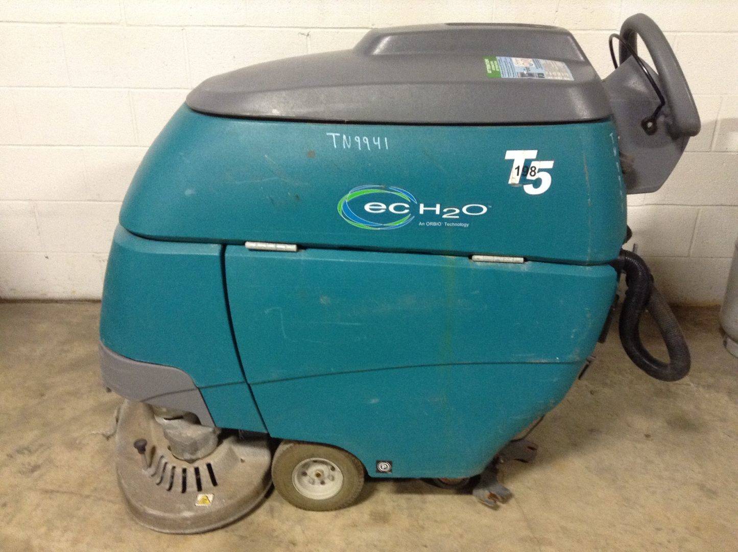 Electric Tennant T5 Walk Behind Scrubber