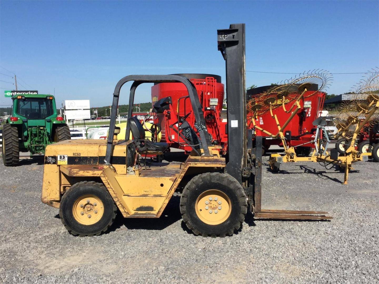 2000 Diesel Eagle Picher RC60 Rough Terrain (Vertical Mast)