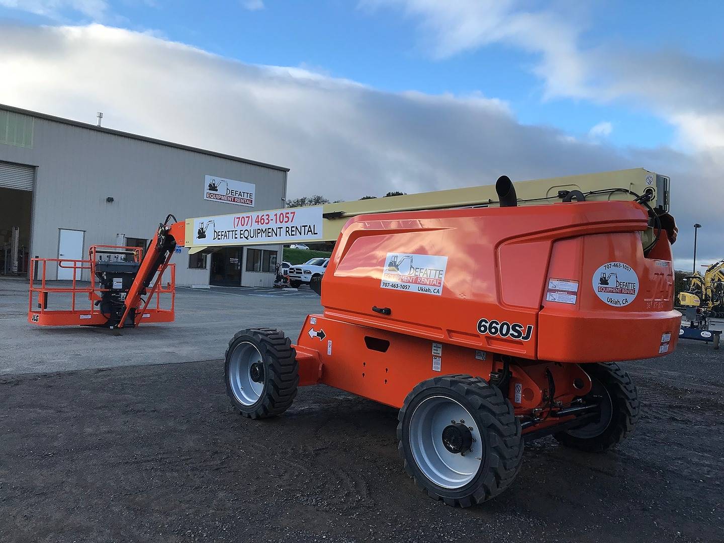 2018 Diesel JLG 660SJ Telescopic Boom