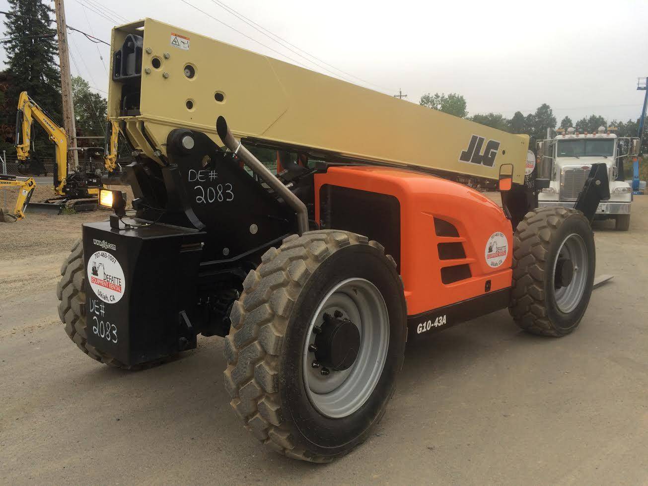 2016 Diesel JLG G10-43A Telehandlers (Telescopic Mast)