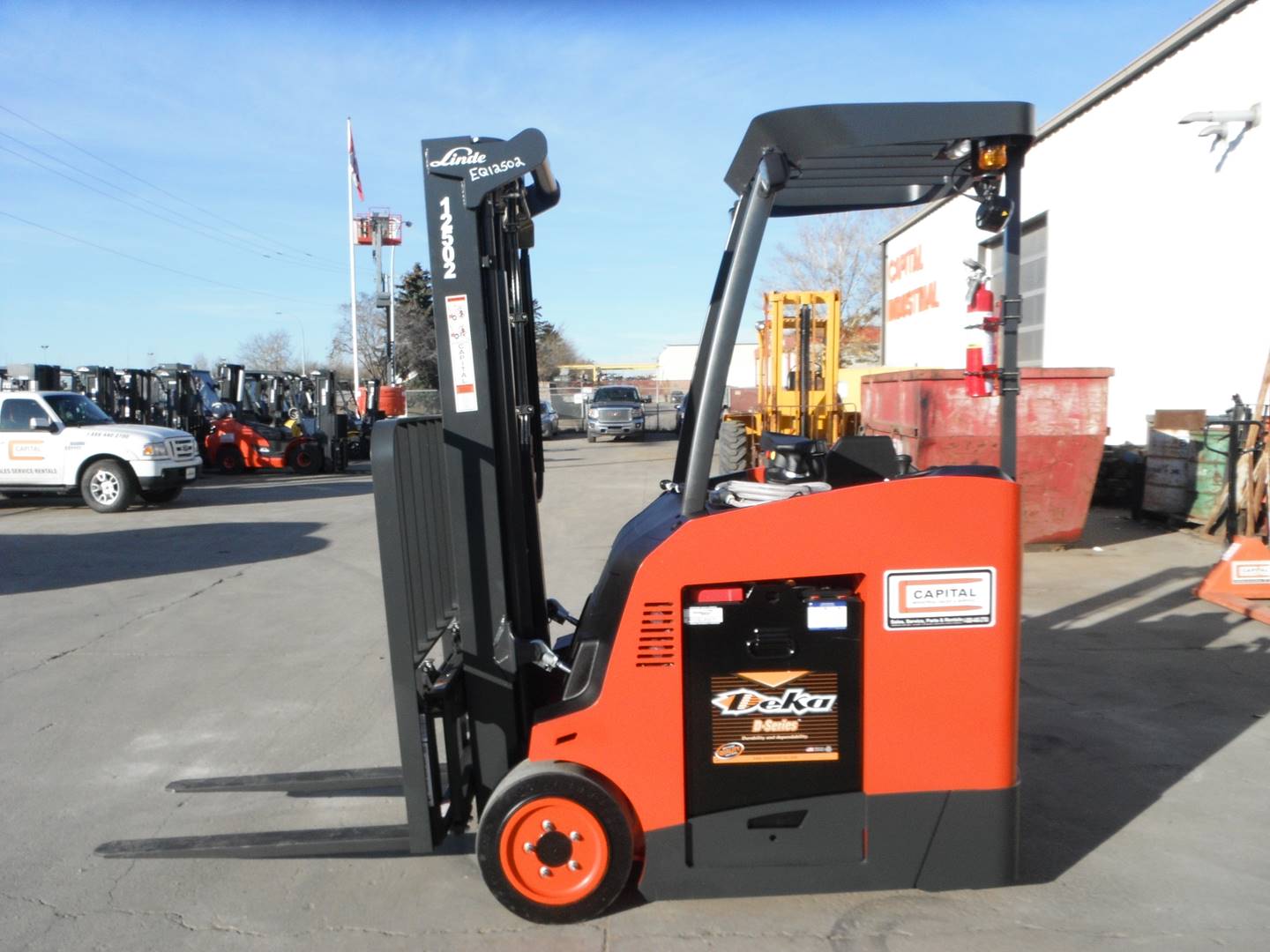 2020 Electric Linde E20S-1346 Electric Stand Up End Control (Docker)