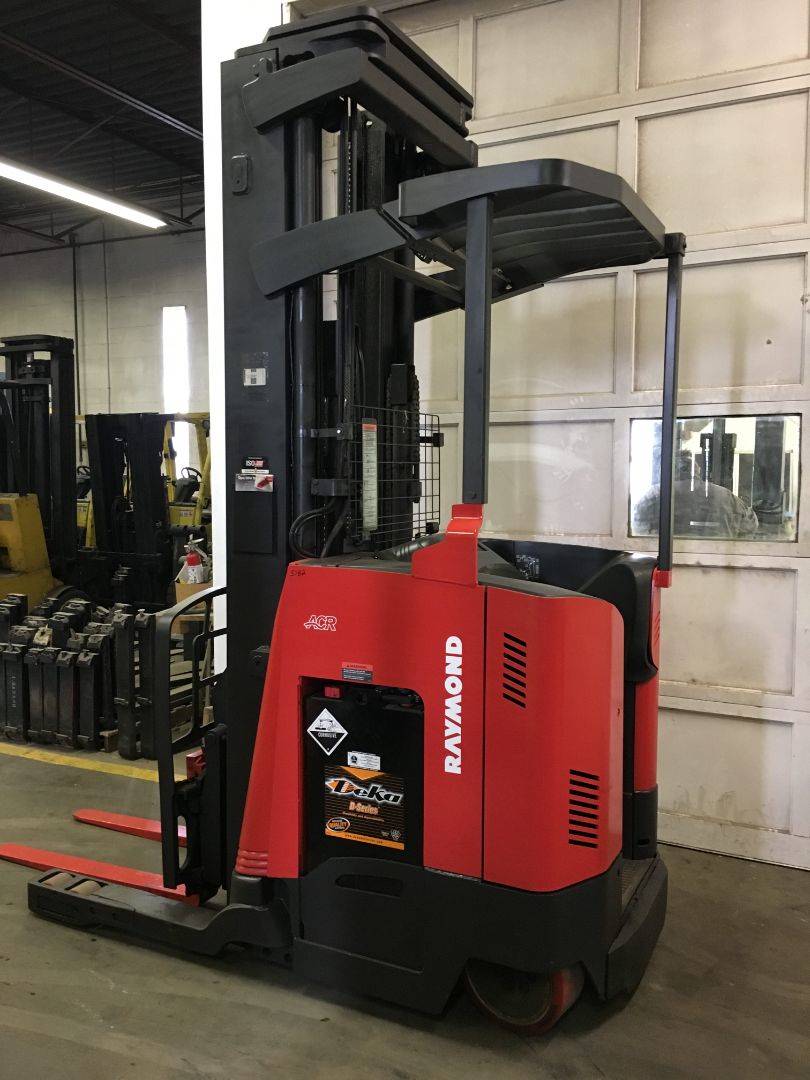 2017 Electric Raymond 750-R45TT Electric Narrow Aisle Single Reach