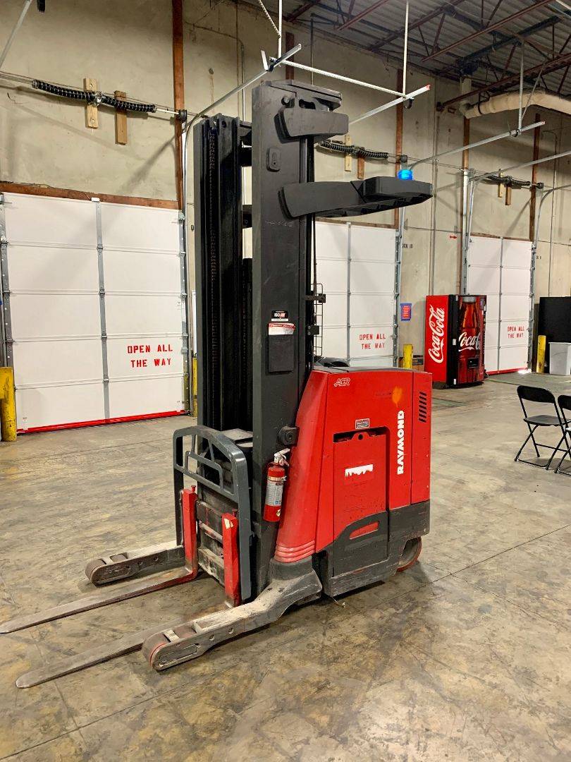 2009 Electric Raymond 740-R45TT Electric Narrow Aisle Single Reach