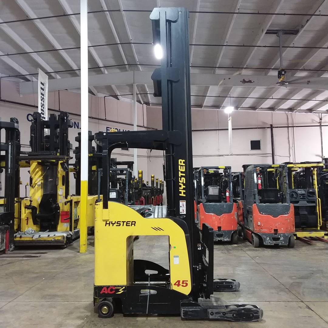 2015 Electric Hyster N45ZR2-21.5 Electric Narrow Aisle Single Reach