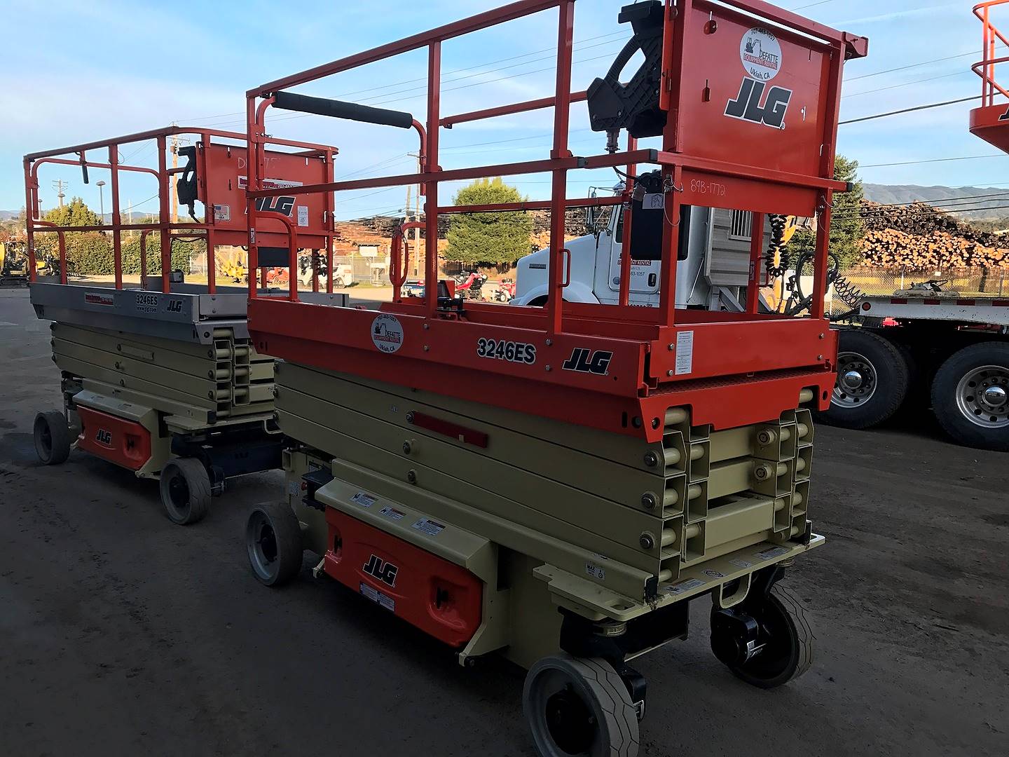 2018 Electric JLG 3246ES Slab