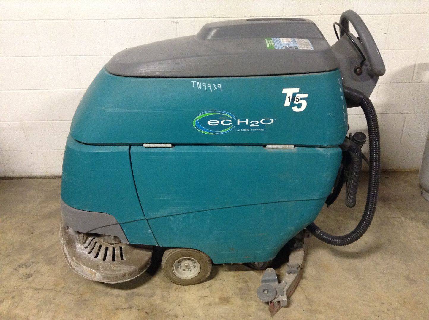 Electric Tennant T5 Walk Behind Scrubber