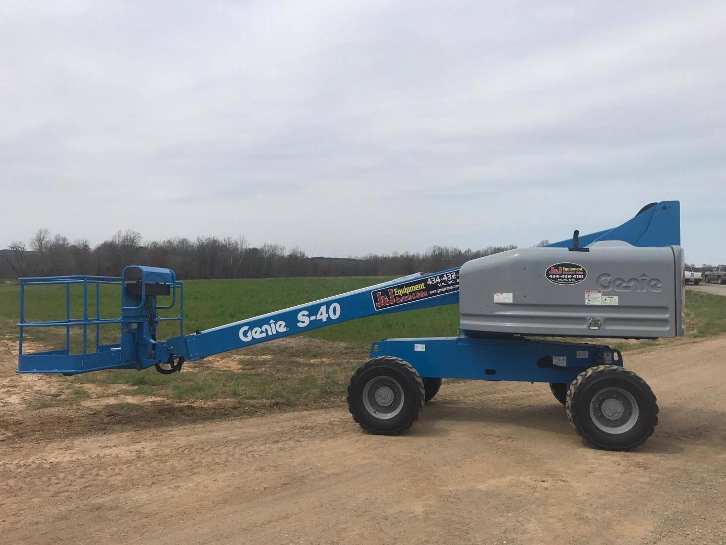 2014 Diesel Genie S40 Telescopic Boom