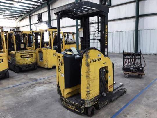 2014 Electric Hyster N35ZR2-14.5 Electric Narrow Aisle Single Reach