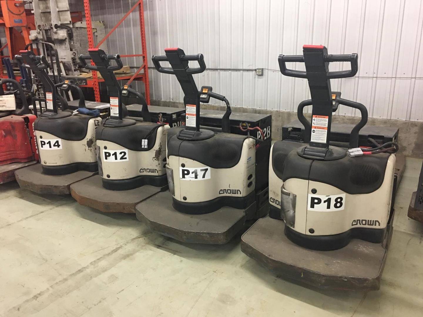 2009 Electric Crown PE4000-60 Electric Walkie/Rider Pallet Jack