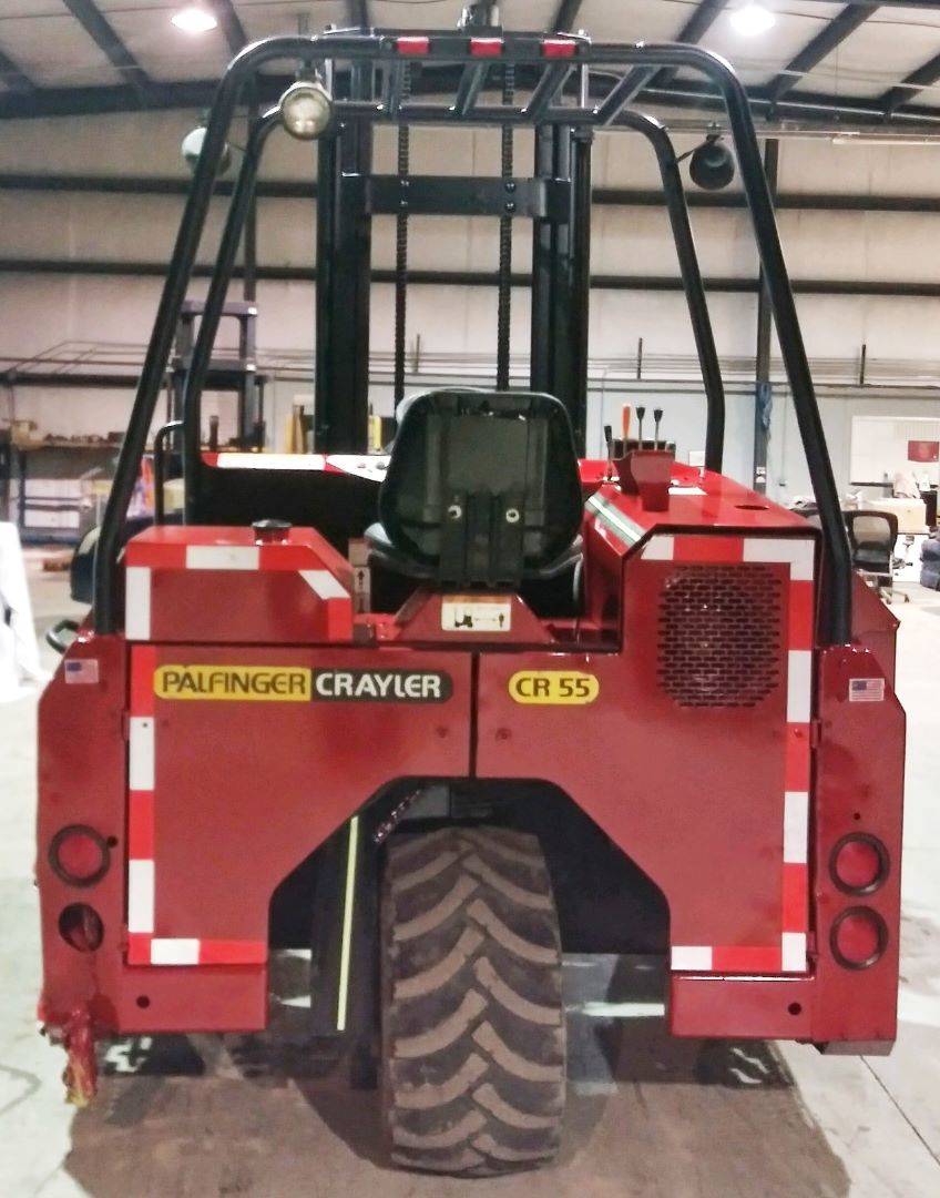 2004 Diesel Palfinger Crayler CR55 Truck Mounted Forklift (Sod Loaders)