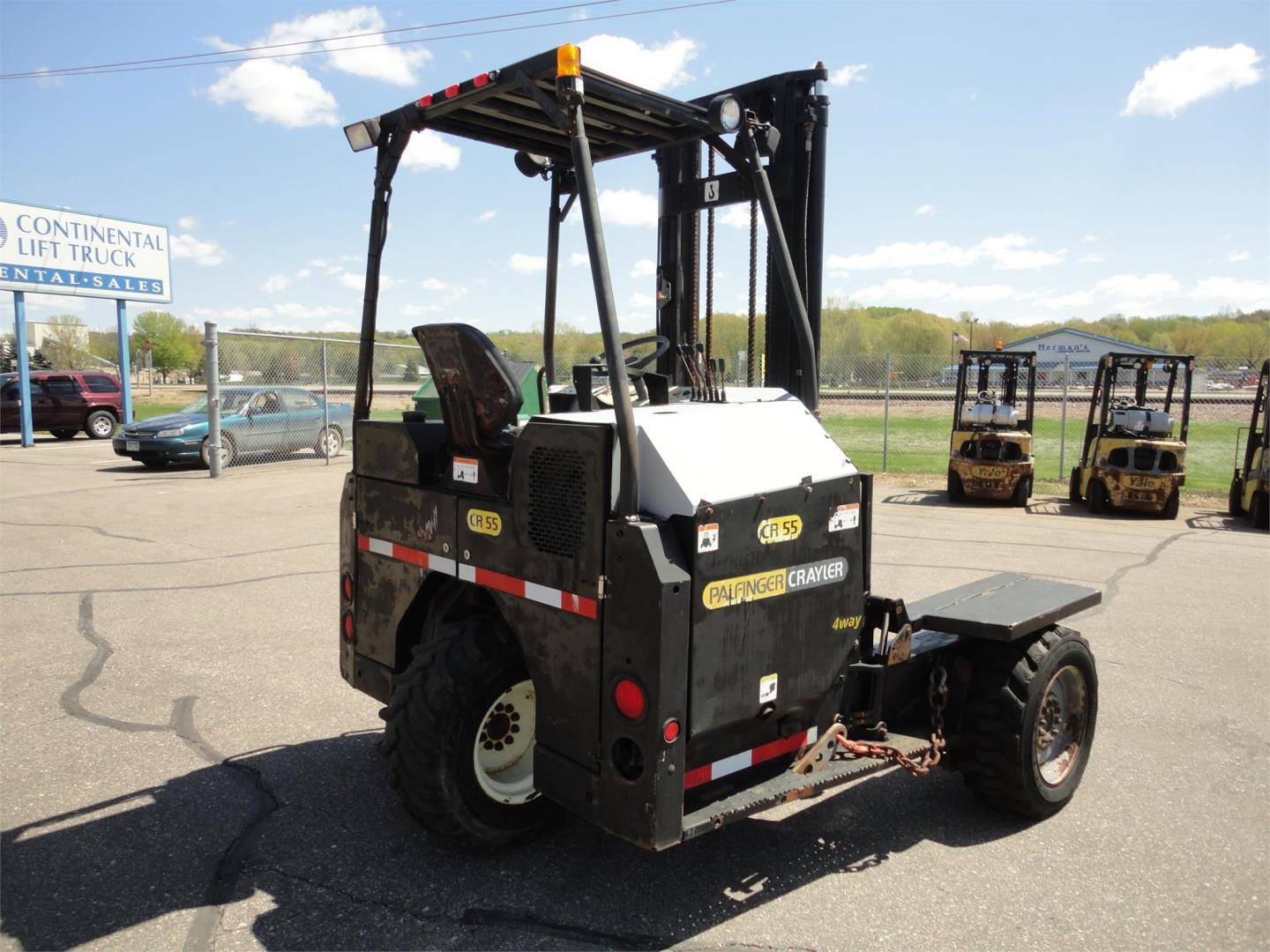 2007 Diesel Palfinger Crayler CRAYLER CR55 4-WAY Truck Mounted Forklift ...
