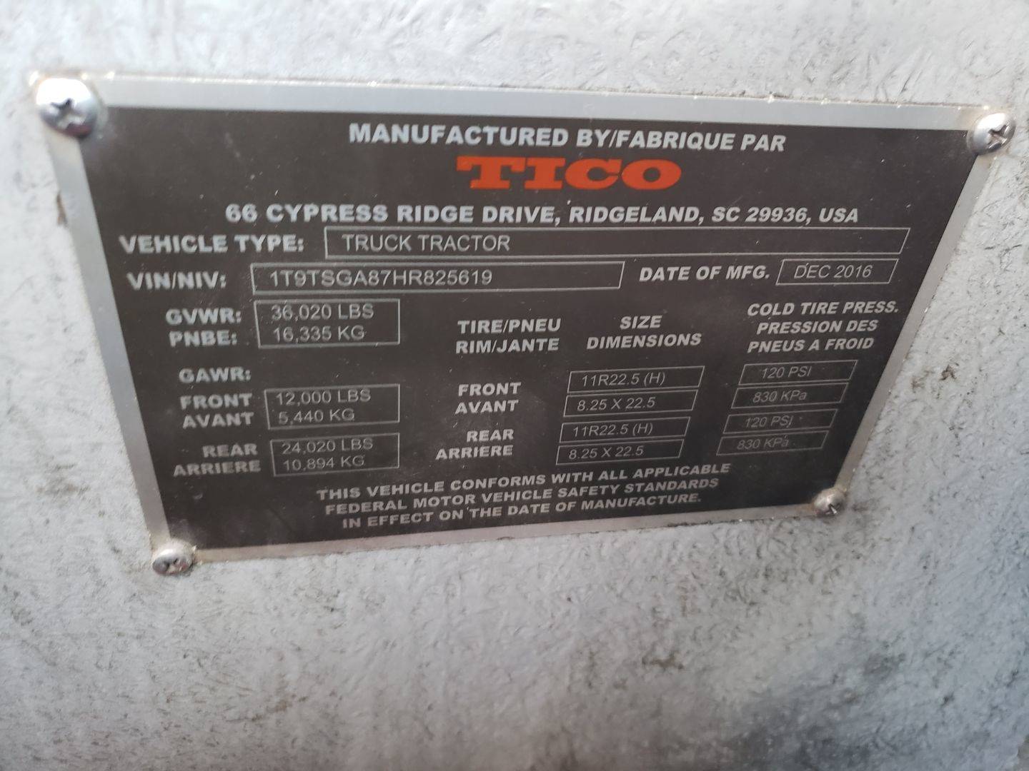 2017 Diesel Tico Pro-Spotter