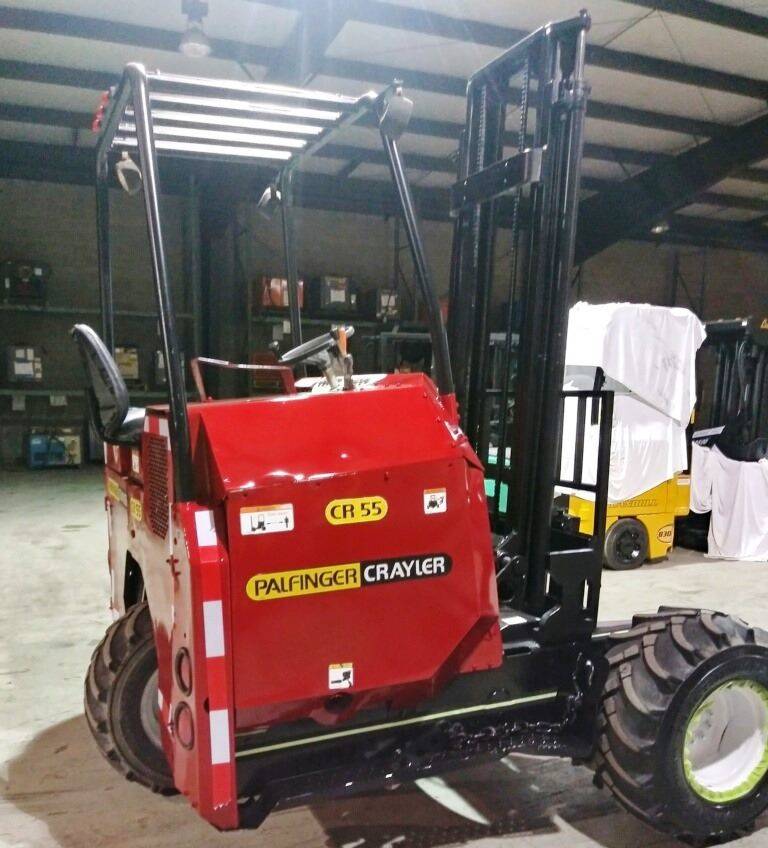 2004 Diesel Palfinger Crayler CR55 Truck Mounted Forklift (Sod Loaders)