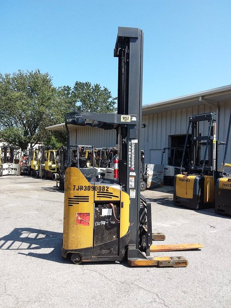 2013 Electric Jungheinrich ETR345 Electric Narrow Aisle Single Reach