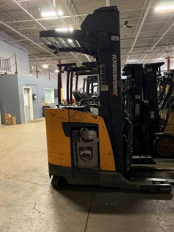 2015 Electric Jungheinrich ETR345 Electric Narrow Aisle Single Reach