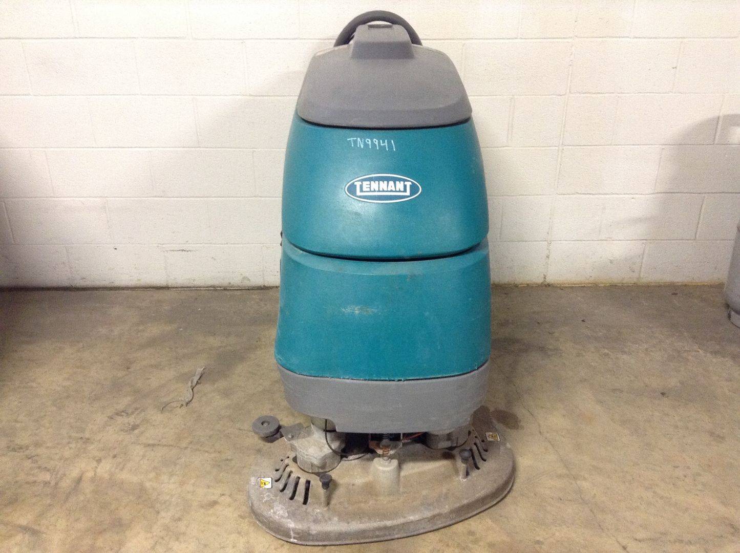 Electric Tennant T5 Walk Behind Scrubber