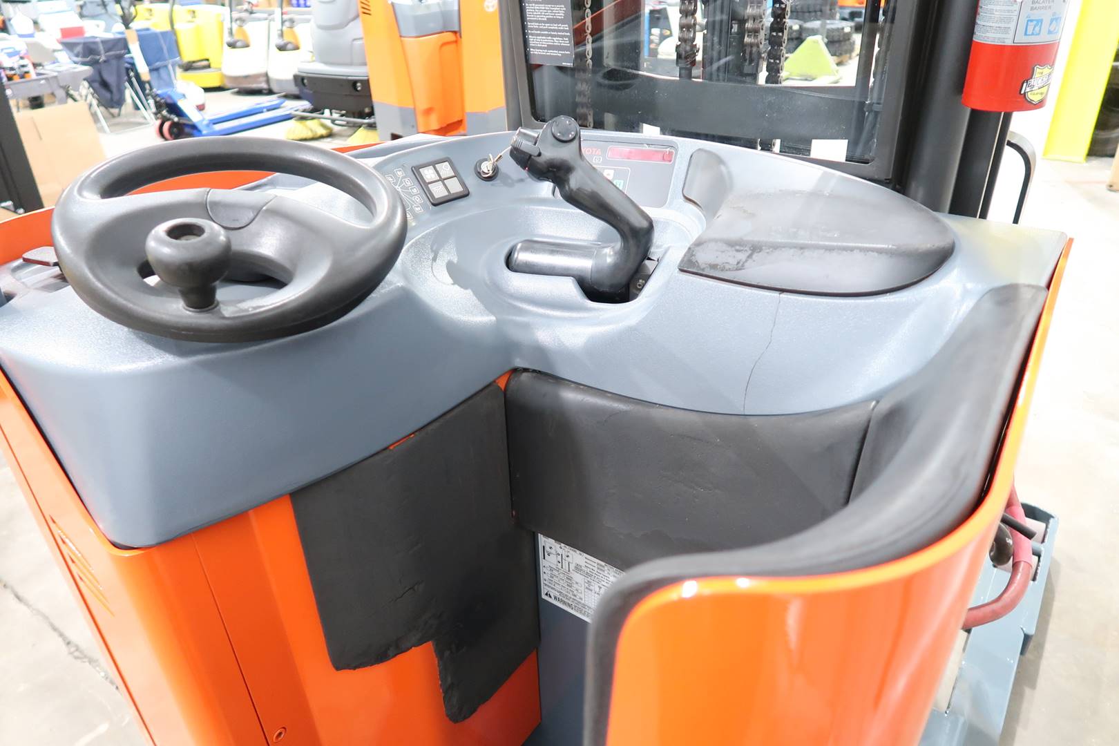 2014 Electric Toyota 8BRU18 Electric Narrow Aisle Single Reach