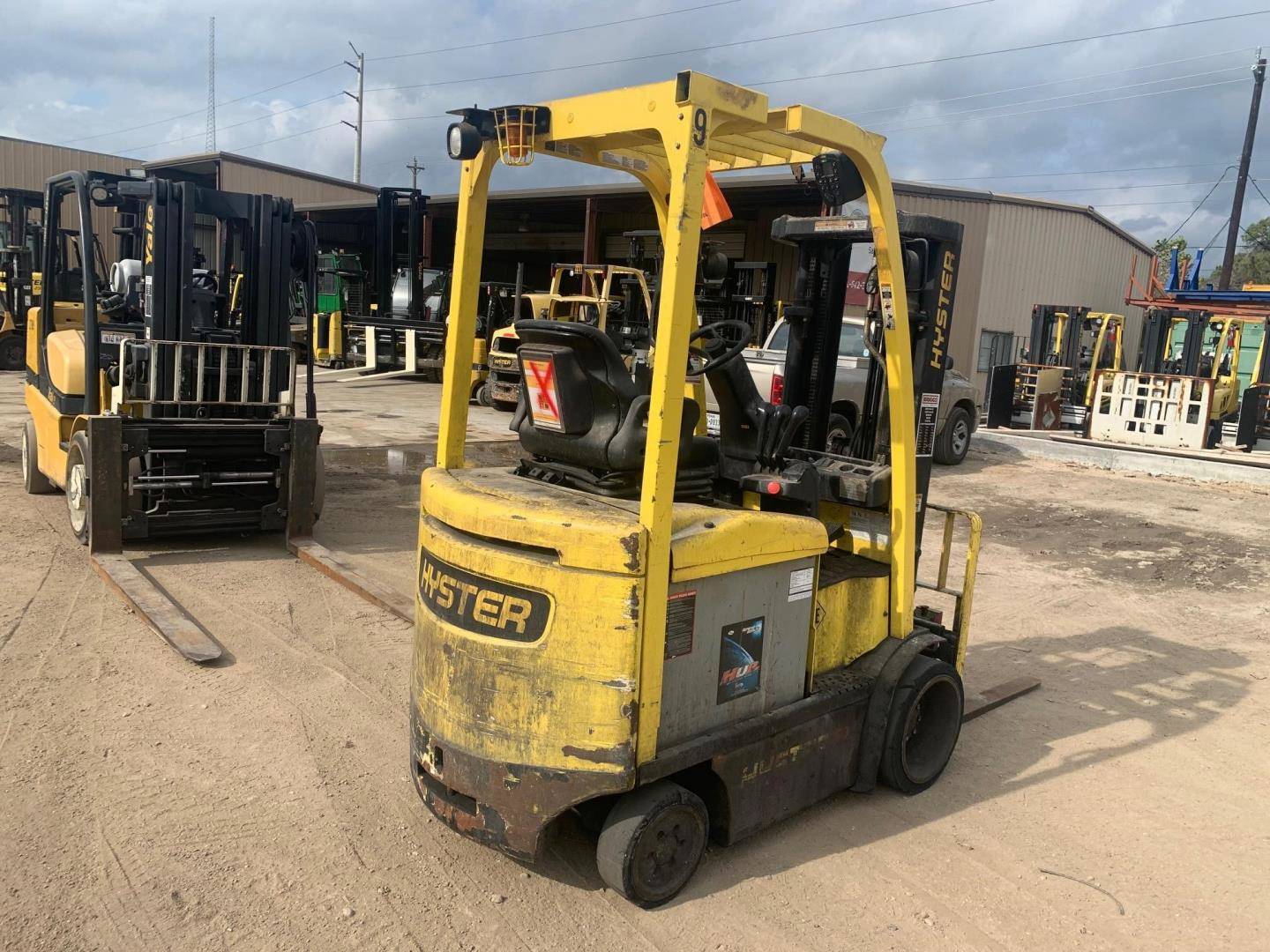 2013 Electric Hyster E50XN Electric 4 Wheel Sit Down