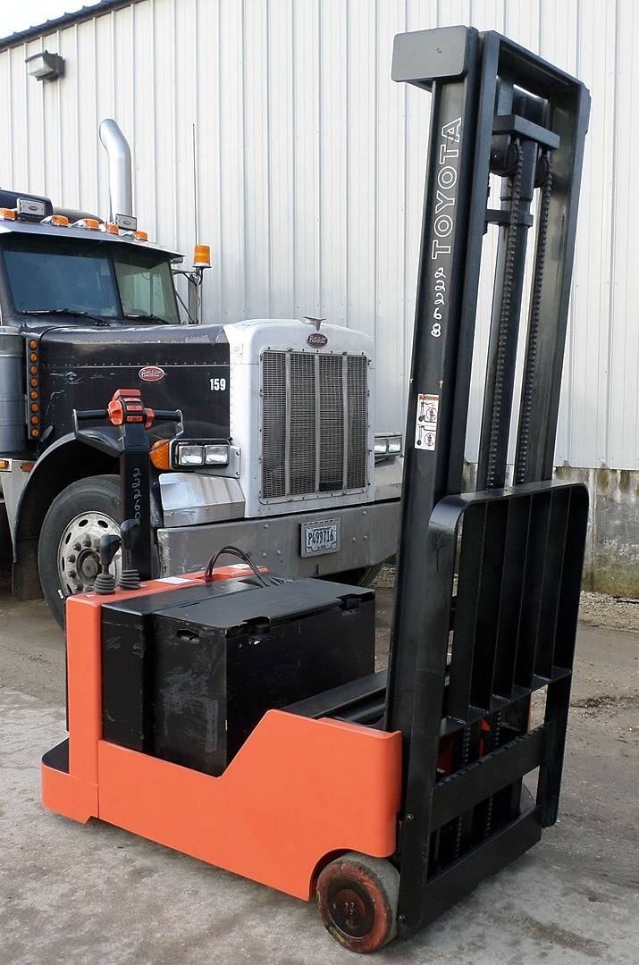 2003 Electric Toyota 6BWC15 Electric Walkie Counterbalanced Stacker