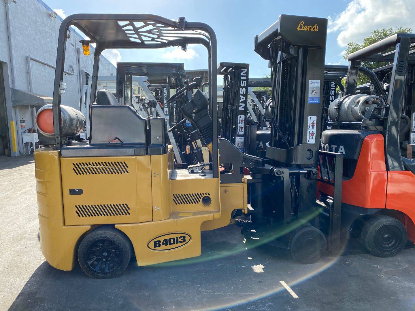 2015 LP Gas Bendi B40/48i4180D Articulated 4 Wheel Sitdown - Gas/Electric