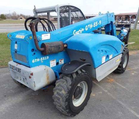 2012 Diesel Genie GTH-5519 Telehandlers (Telescopic Mast)