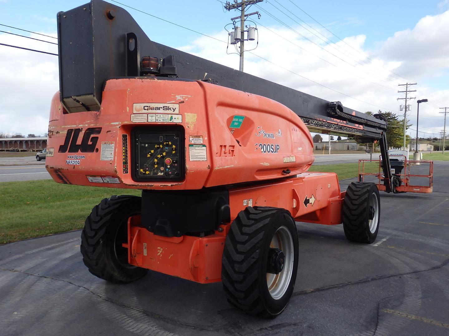 2010 Diesel JLG 1200SJP Telescopic Boom