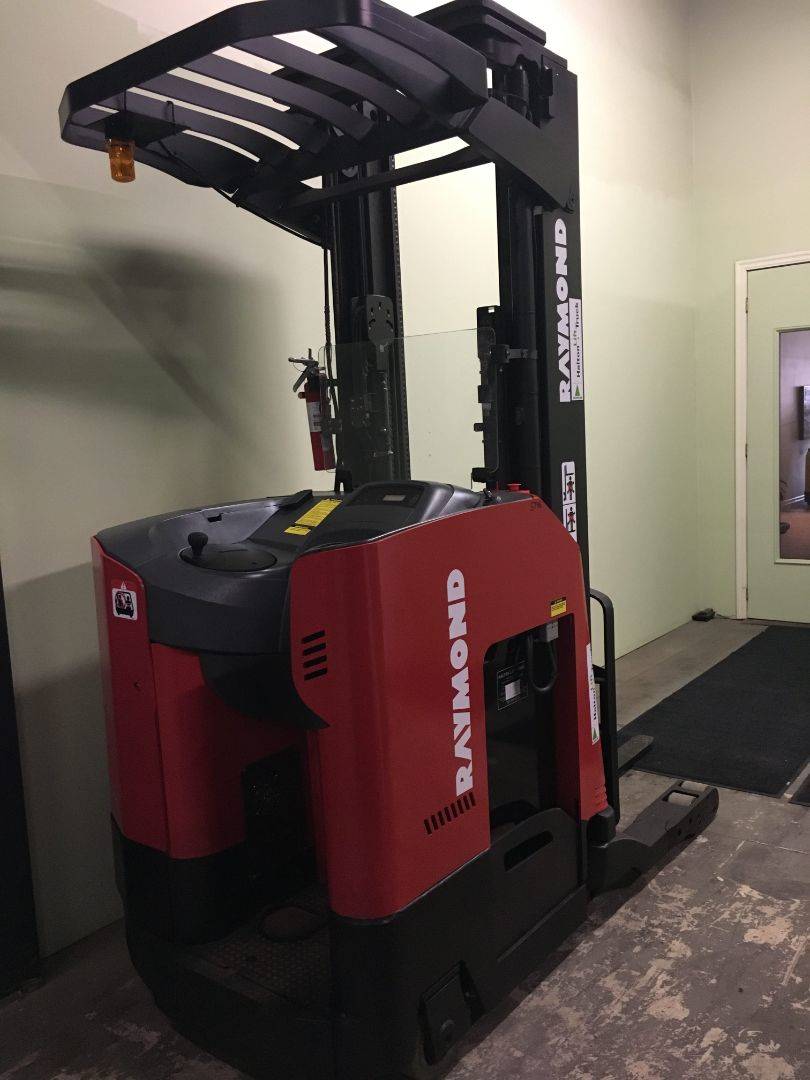 2017 Electric Raymond 740-R45TT Electric Narrow Aisle Single Reach