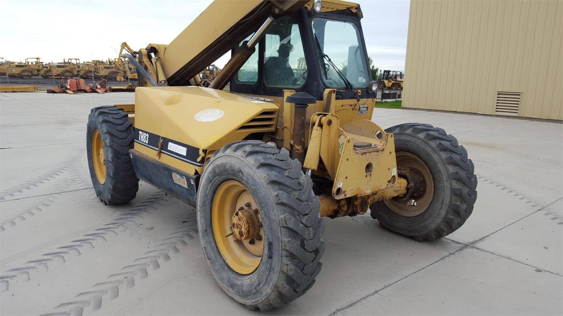 1996 Diesel Cat TH83 Telehandlers (Telescopic Mast)