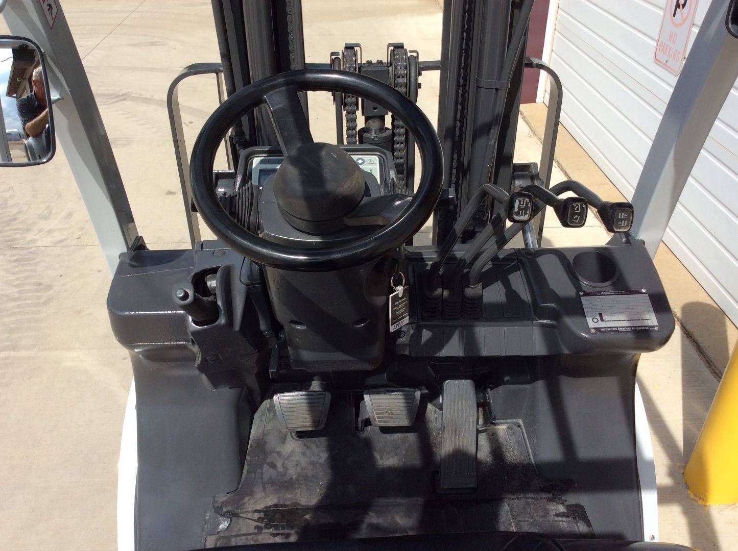 2013 LP Gas Unicarriers PF50LP Pneumatic Tire 4 Wheel Sit Down