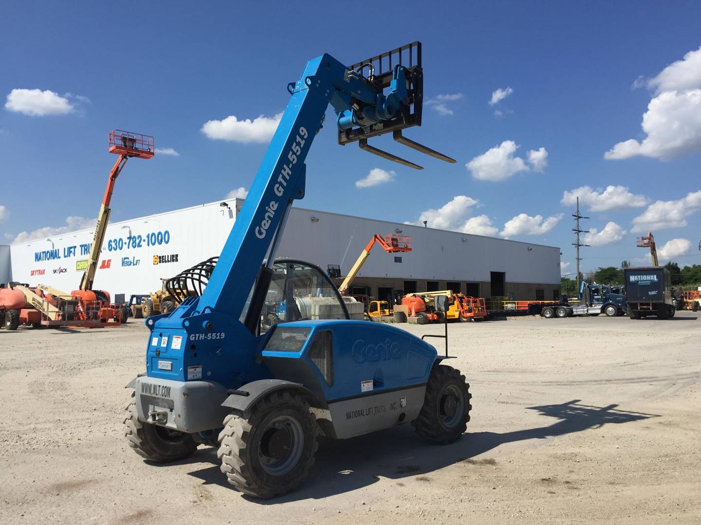 2014 Diesel Genie GTH-5519 Telehandlers (Telescopic Mast)