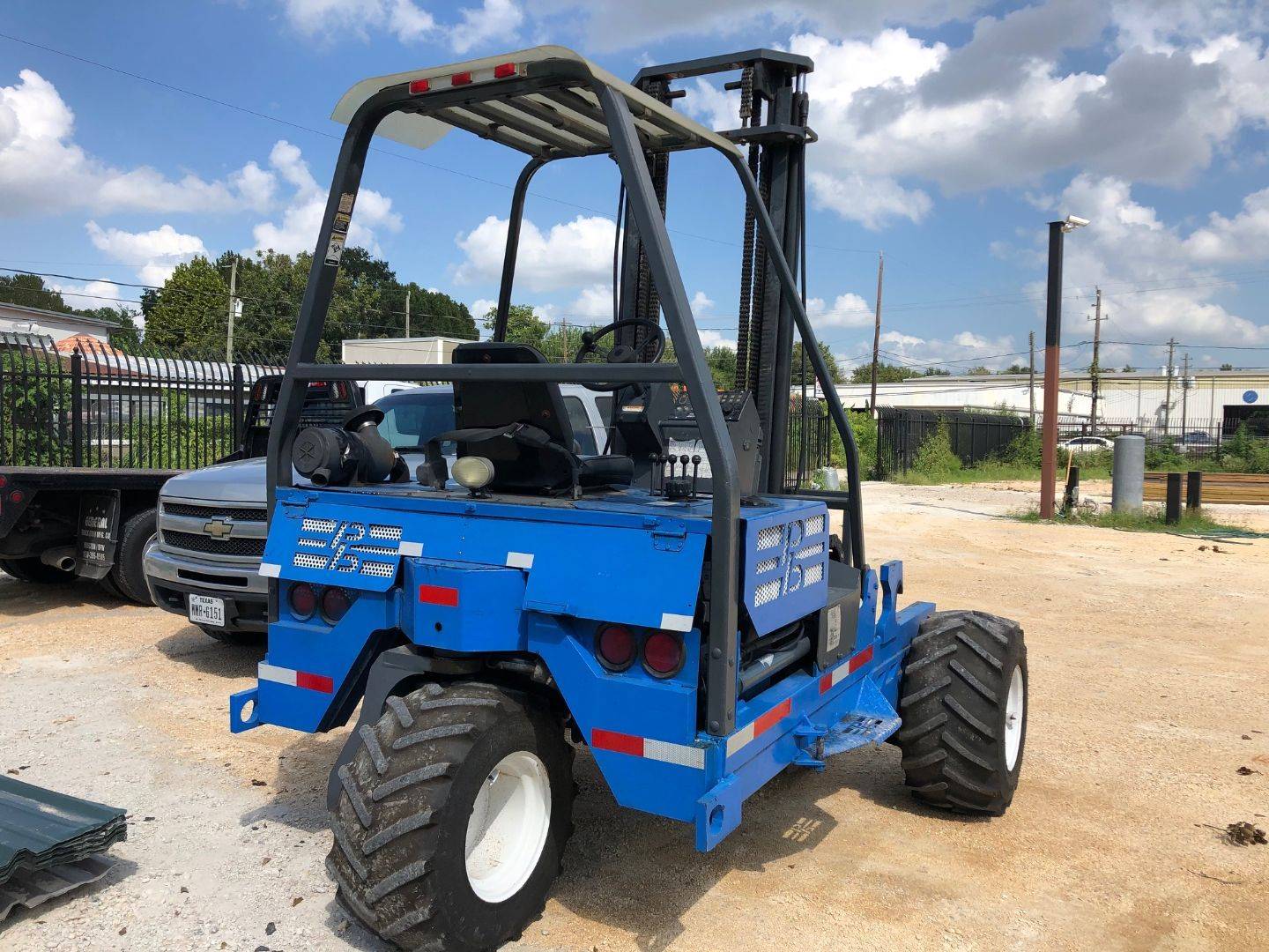2003 Diesel Princeton PB50 Truck Mounted Forklift (Sod Loaders)