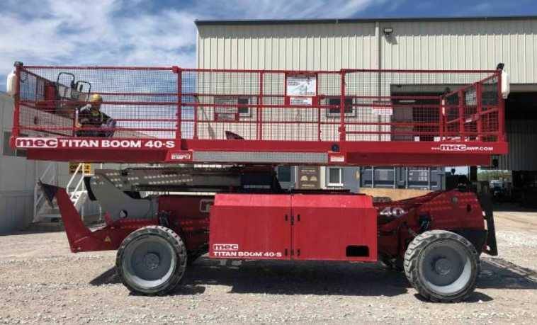 2018 Diesel MEC Titan 40S Telescopic Boom