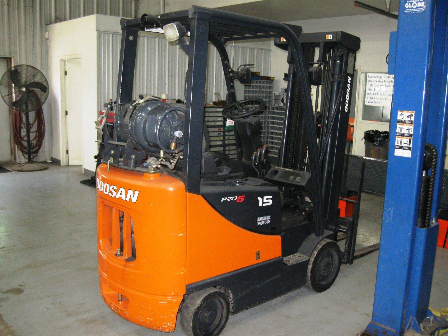 2011 LP Gas Doosan GC15S-5 Electric 4 Wheel Sit Down