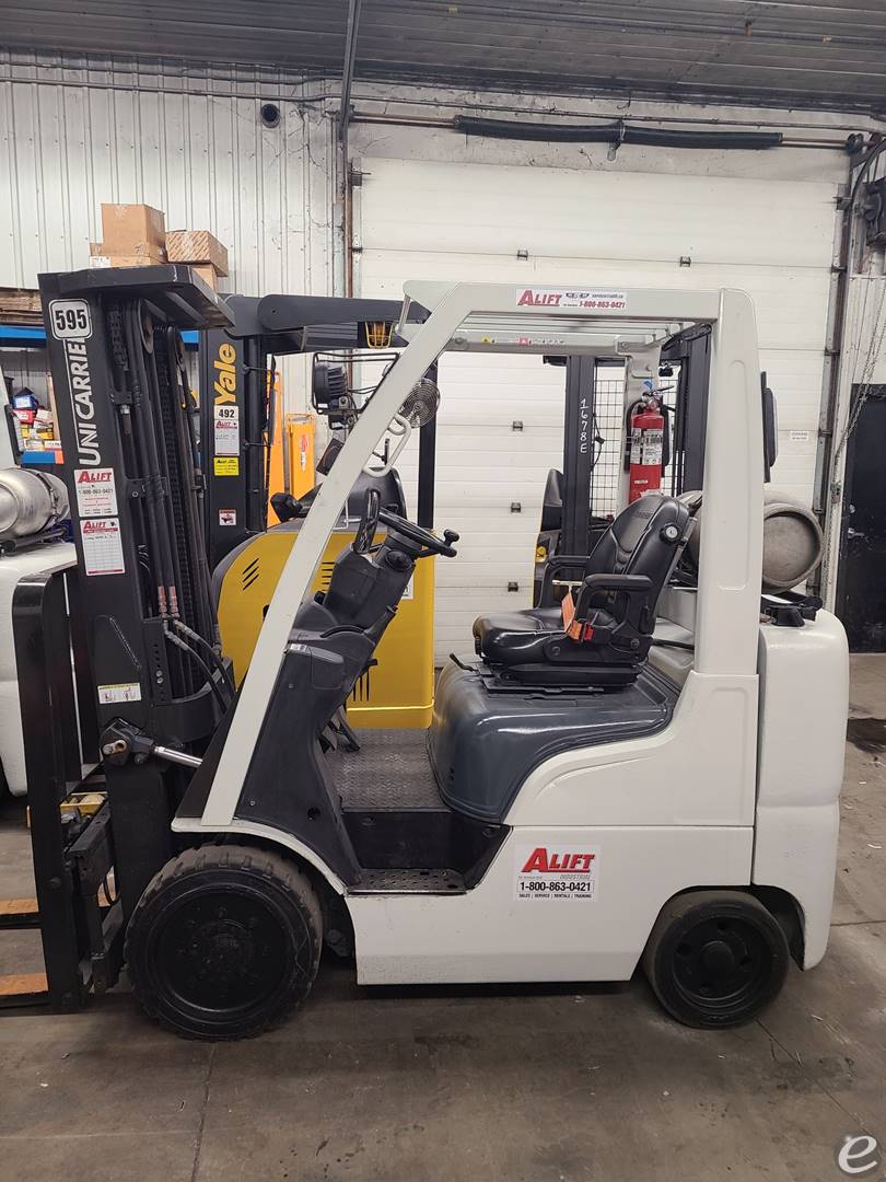 2016 LP Gas Unicarriers CF50LP Cushion Tire 4 Wheel Sit Down (Indoor ...