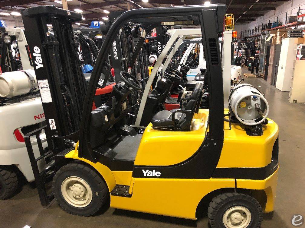 2012 LP Gas Yale Pneumatic Tire 4 Wheel Sit Down | Eliftruck