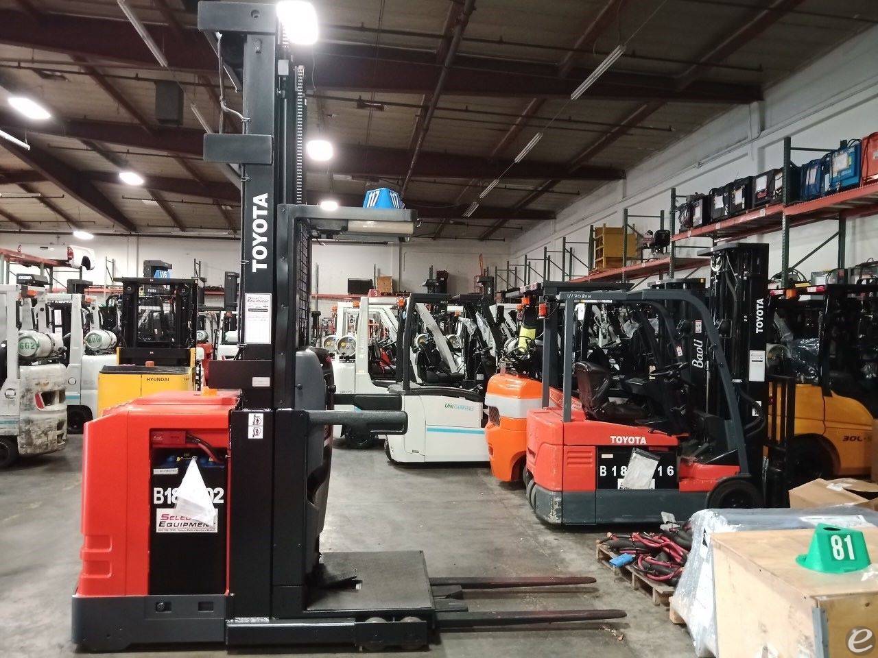 2012 Electric Toyota 6BPU15 Electric Order Picker